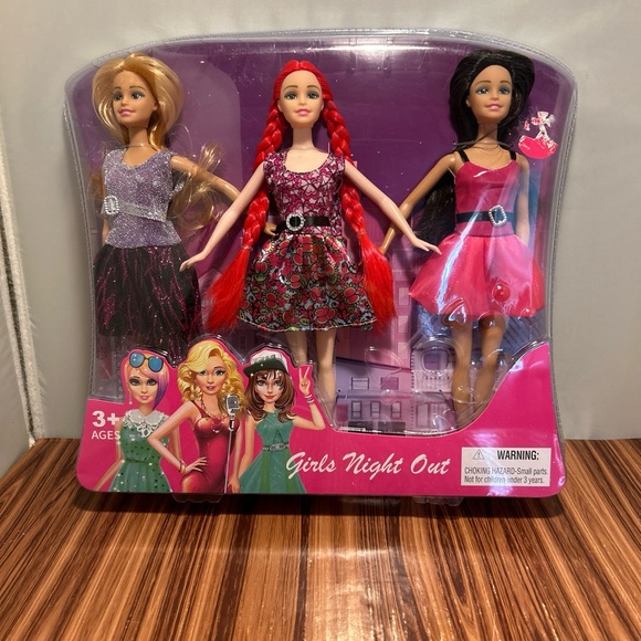 DigO Toys | Toys | Dolls Girls Night Out 3 Pack Digo Toys 222 Bnib ...